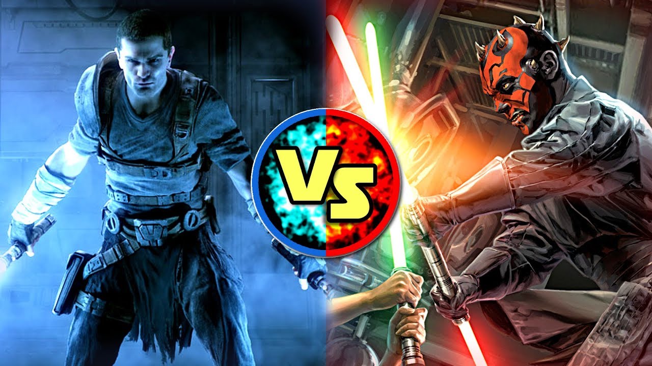 Star Wars Versus: Starkiller VS. Darth Maul - Star Wars Basis Versus #3 ...