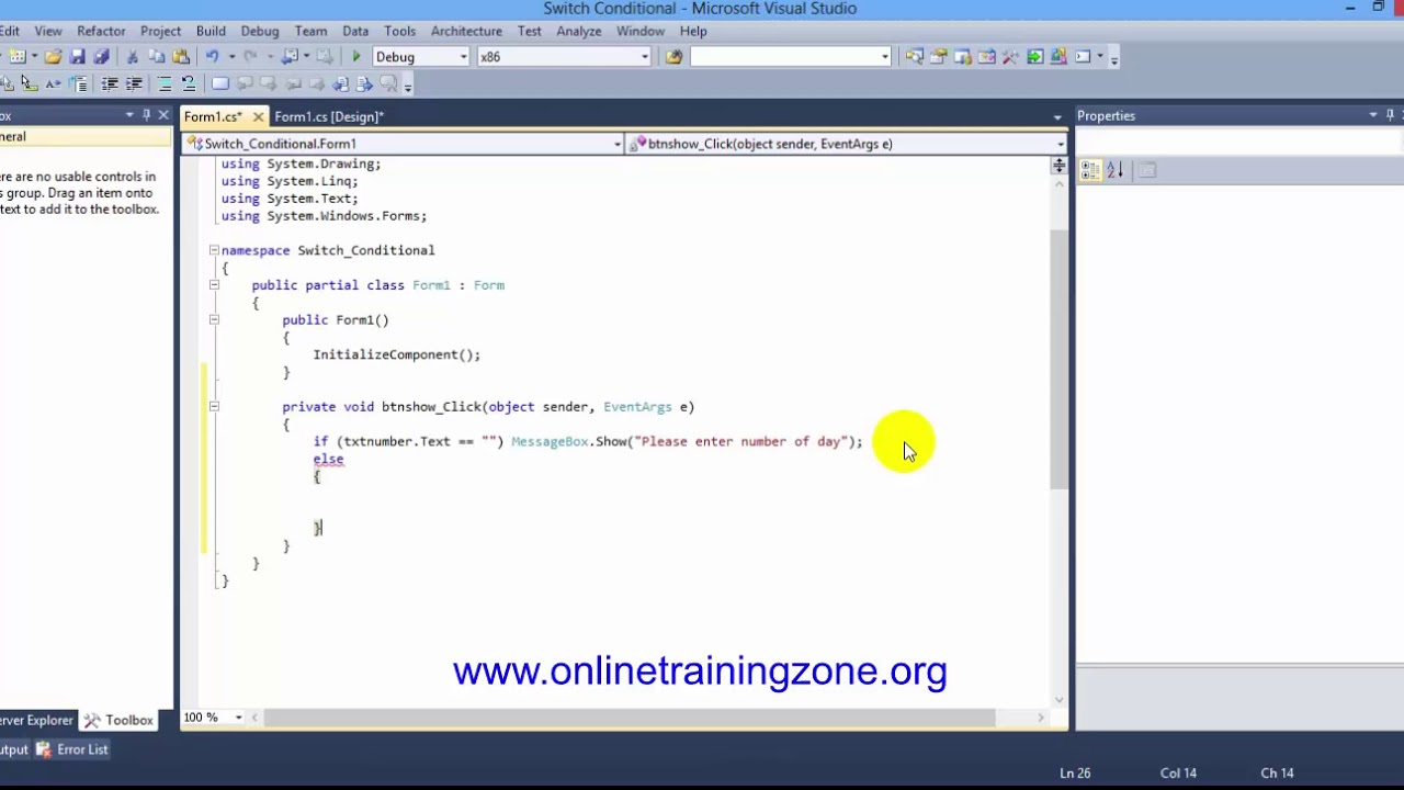 C# switch-case Selection Statements for beginner - YouTube