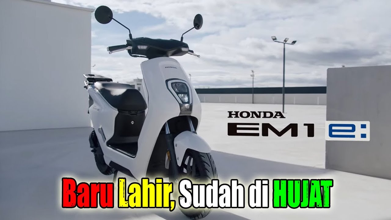 Honda EM1e, NYESEK (Baru lahir, sudah di HUJAT) - YouTube
