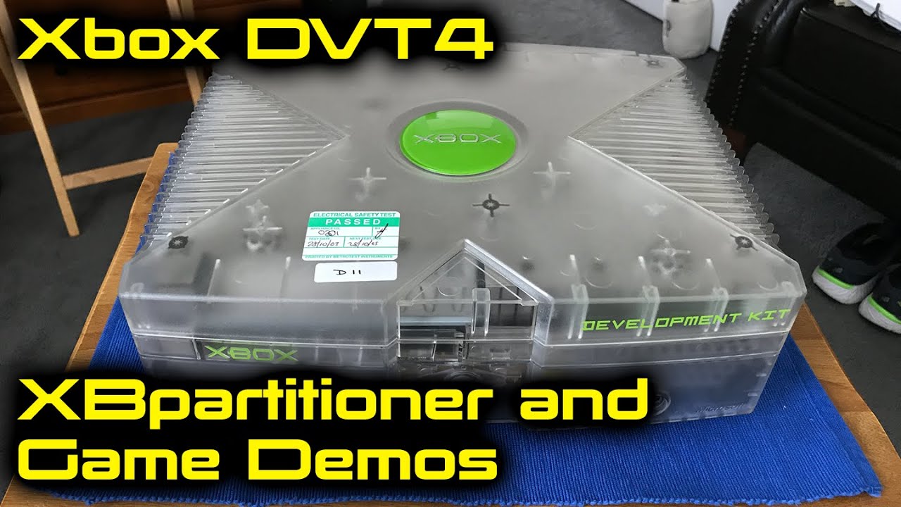 Xbox DVT4 XBpartitioner and Game Demos - YouTube