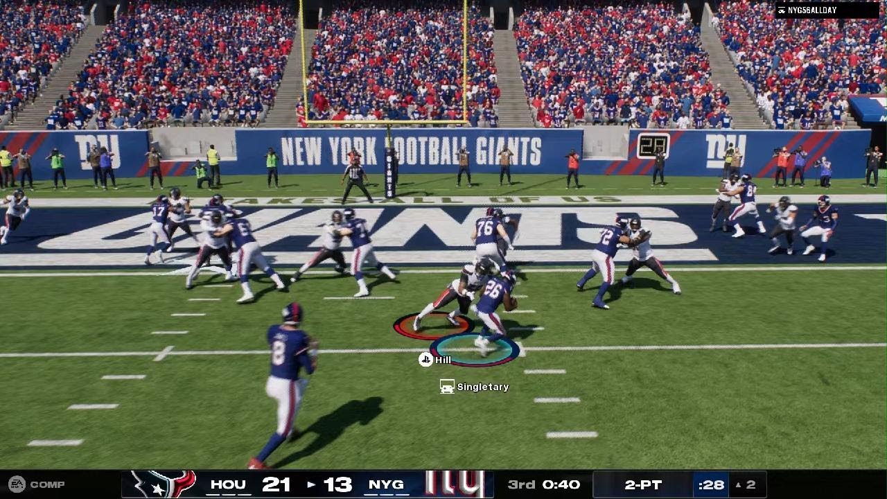 Madden NFL 25- Perfect Gap Shoot - YouTube