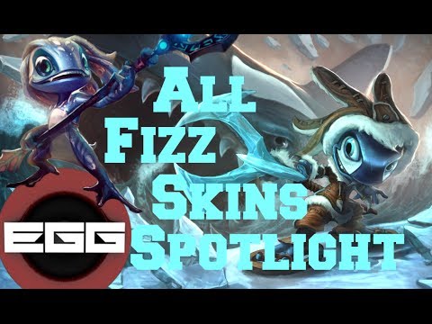 All Fizz Skins Spotlight - League of Legends Skin Review [HD] - YouTube