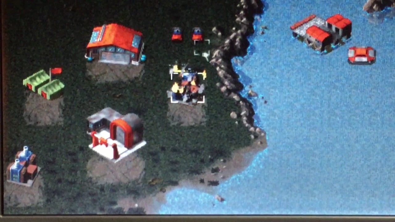 Command & Conquer Red Alert: Making buildings catch fire 1 - YouTube