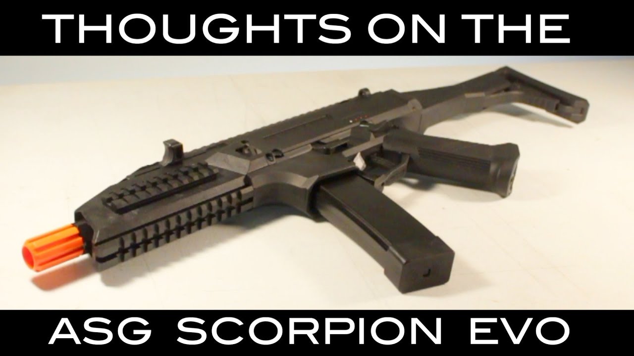 Thoughts on the ASG Scorpion Evo - YouTube