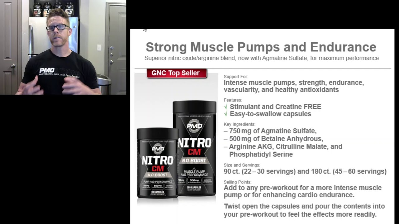 PMD Nitro CM Part 1 "Workout Benefits" - YouTube