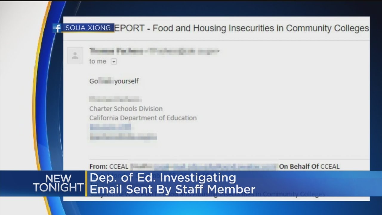 California Department Of Education Investigating Inappropriate Email ...