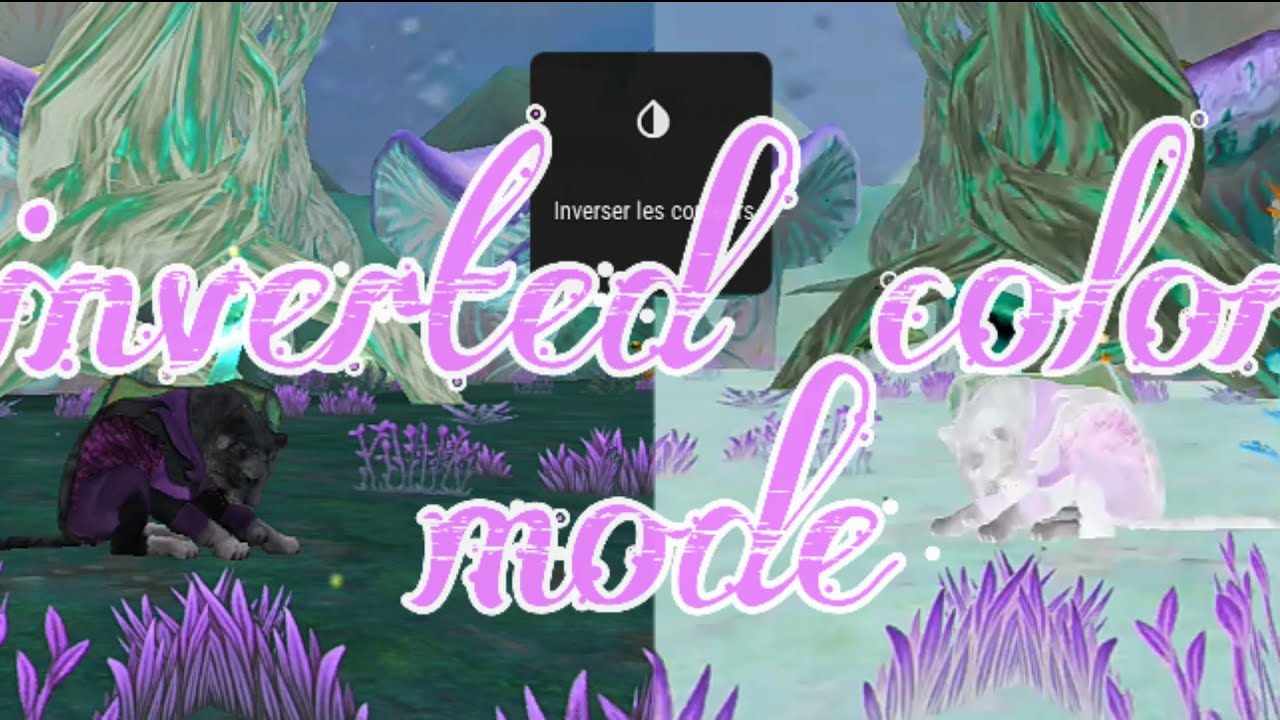 Wildcraft in inverted colors - YouTube