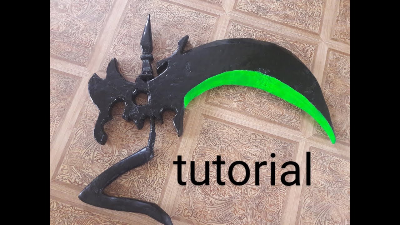 Hiiragi Shinoa's scythe tutorial (Owari no Seraph) / Коса Хиираги Шиноа - YouTube