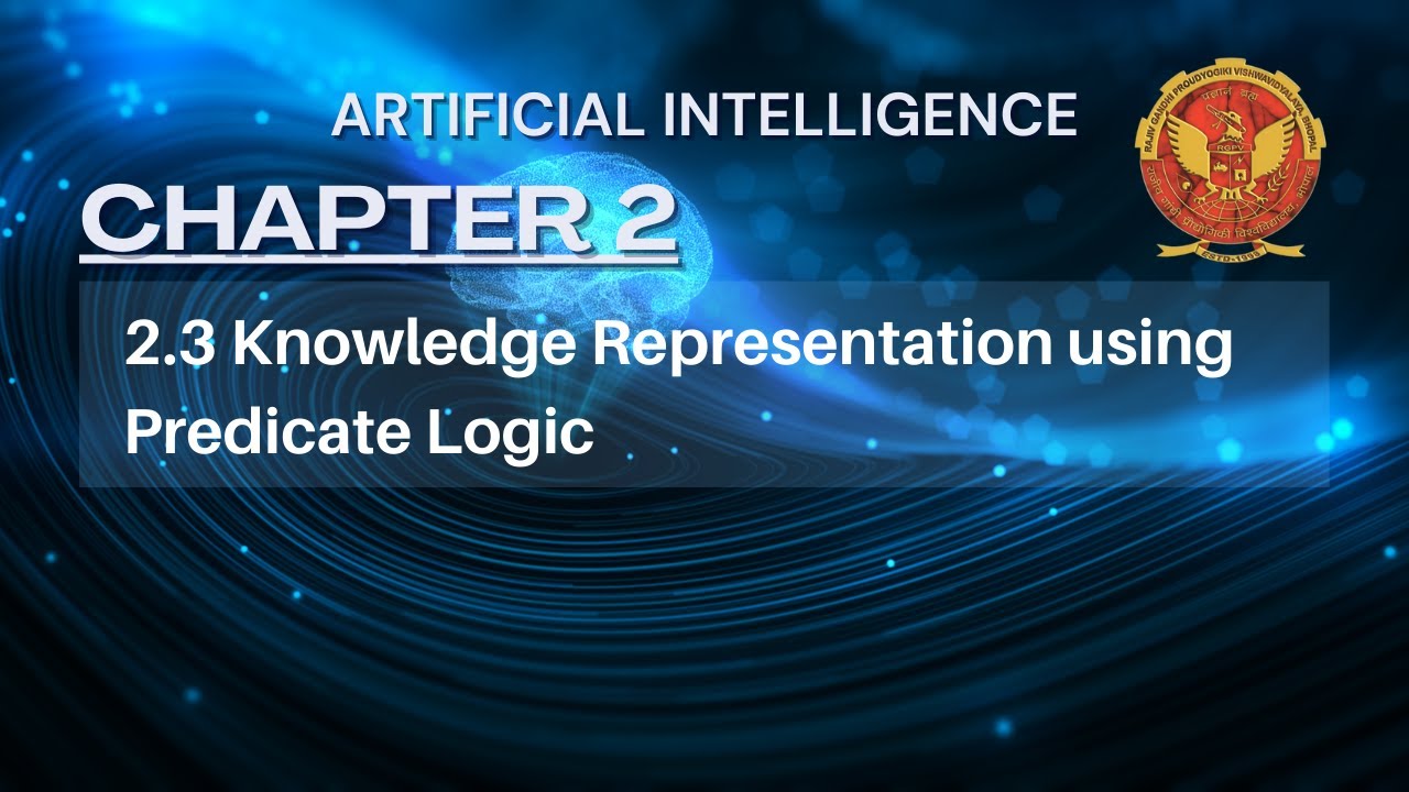 2 3 Knowledge Representation Using Predicate Logic Chapter 2 2 3 Knowledge Representation Using Predicate Logic Chapter 2