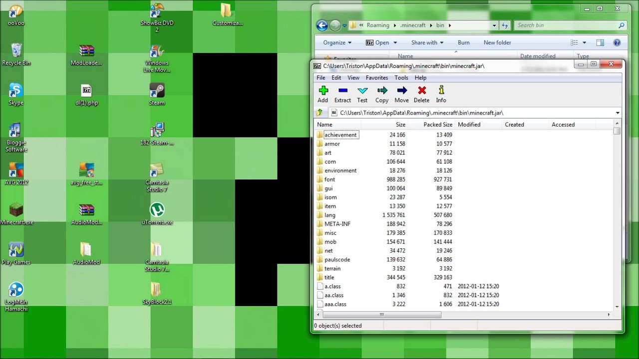 How to Install To Many Items Mod (Minecraft) - YouTube