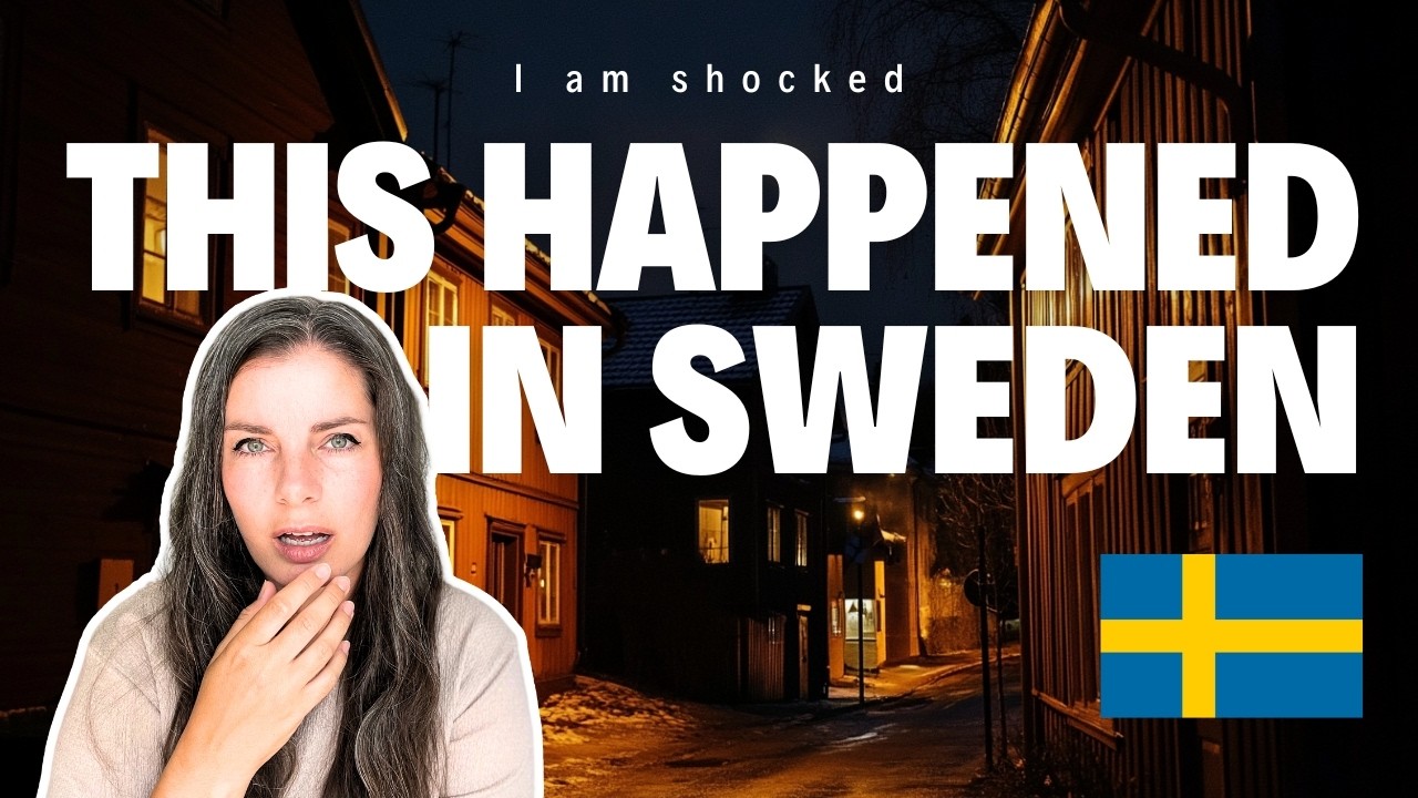 I am shocked about what happened in my Street | Life in Sweden - YouTube