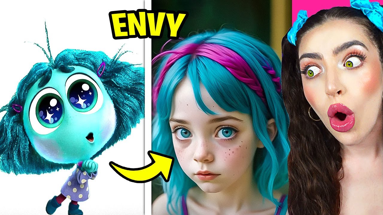 Inside Out 2 Characters AS HUMANS! (INSIDE OUT 2 CHARACTERS IN REAL ...
