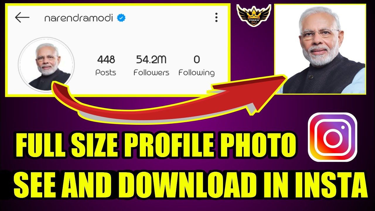 How to See Instagram Profile Picture in Full Size . Instagram Ki Full ...