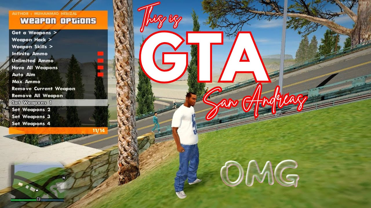 GTA SAN ANDREAS Remastered with Mods | GeForce 920M | BingeGameplay ...