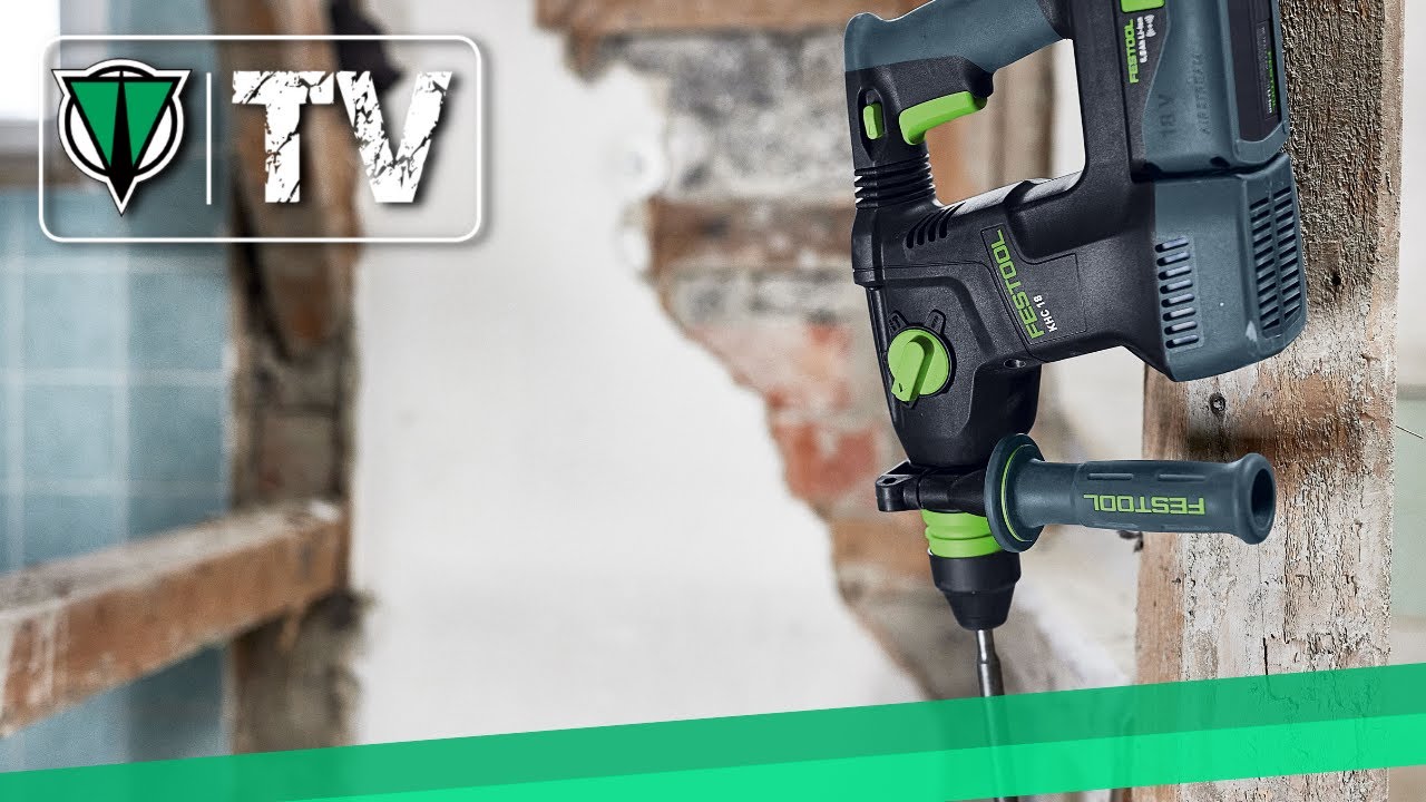 Festool KHC18 18V SDS Hammer Drill - YouTube