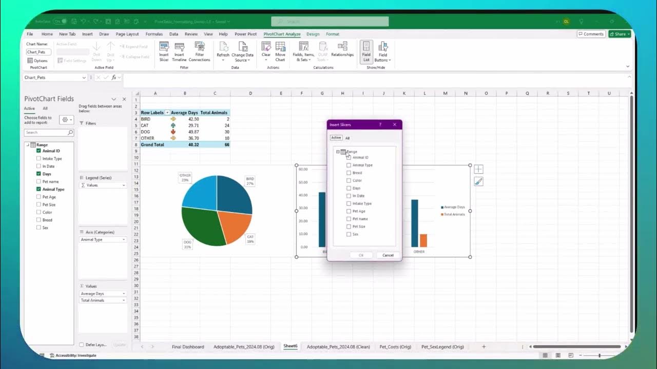 Excel Basics: PivotTable Design Demo - YouTube