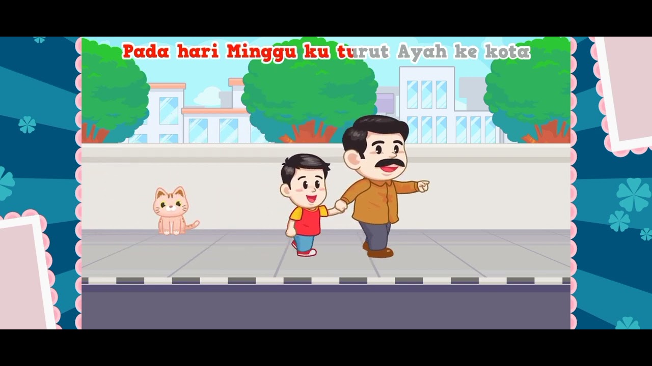 Mari bernyanyi bersama pak kusir kuda || Animasi nyanyian anak ...