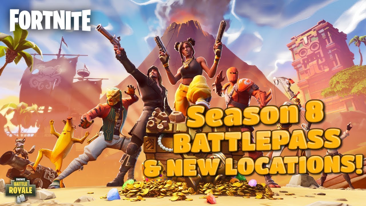 Season 8 Battlepass & NEW Locations! + Patch Notes! - Fortnite: Battle ...