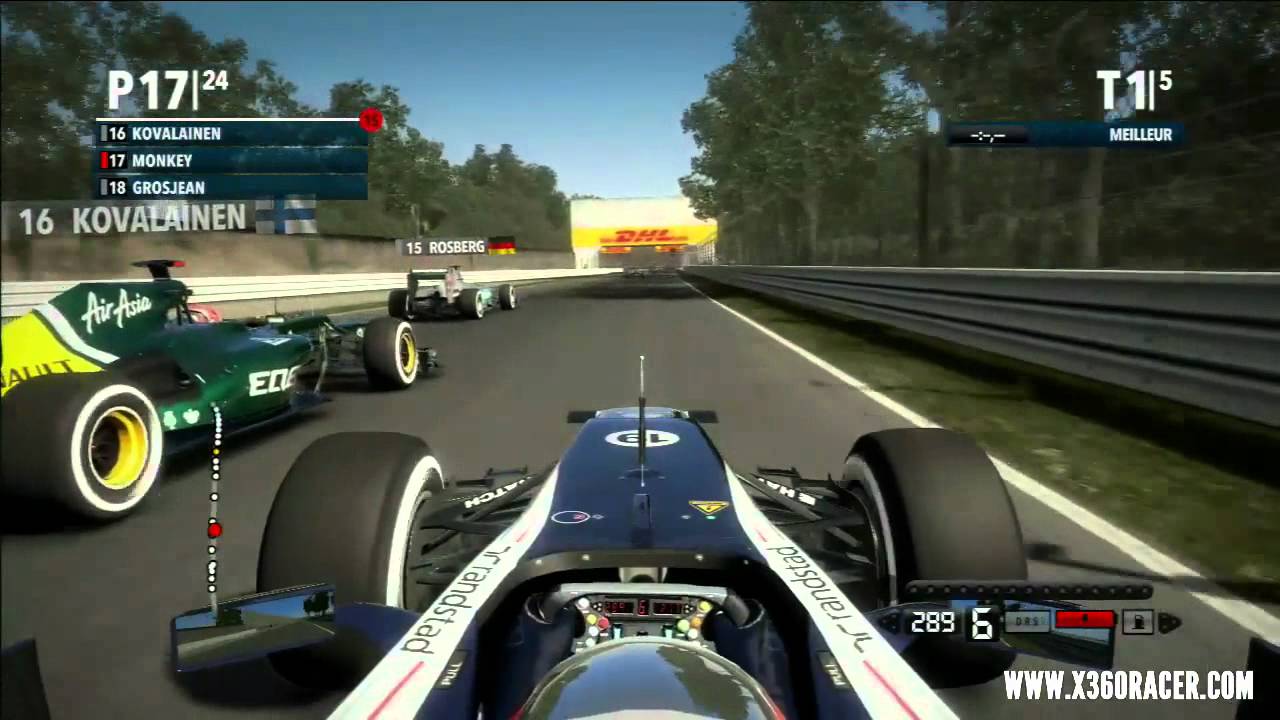 F1 2012 Demo Gameplay @ Monza - YouTube