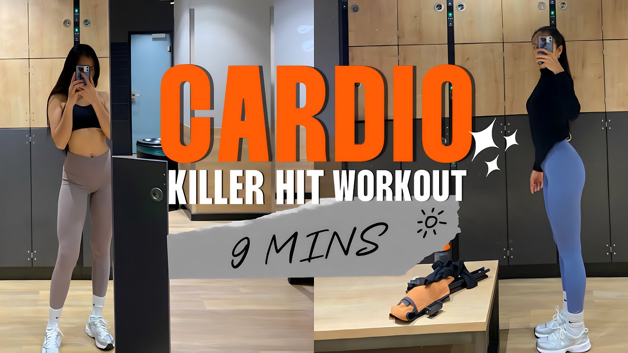 9 MIN CARDIO KILLER HIIT Workout - Full Body Cardio // คาร์ดิโอ 20 นาที เผาพลาญไขมันส่วนเกิน ...