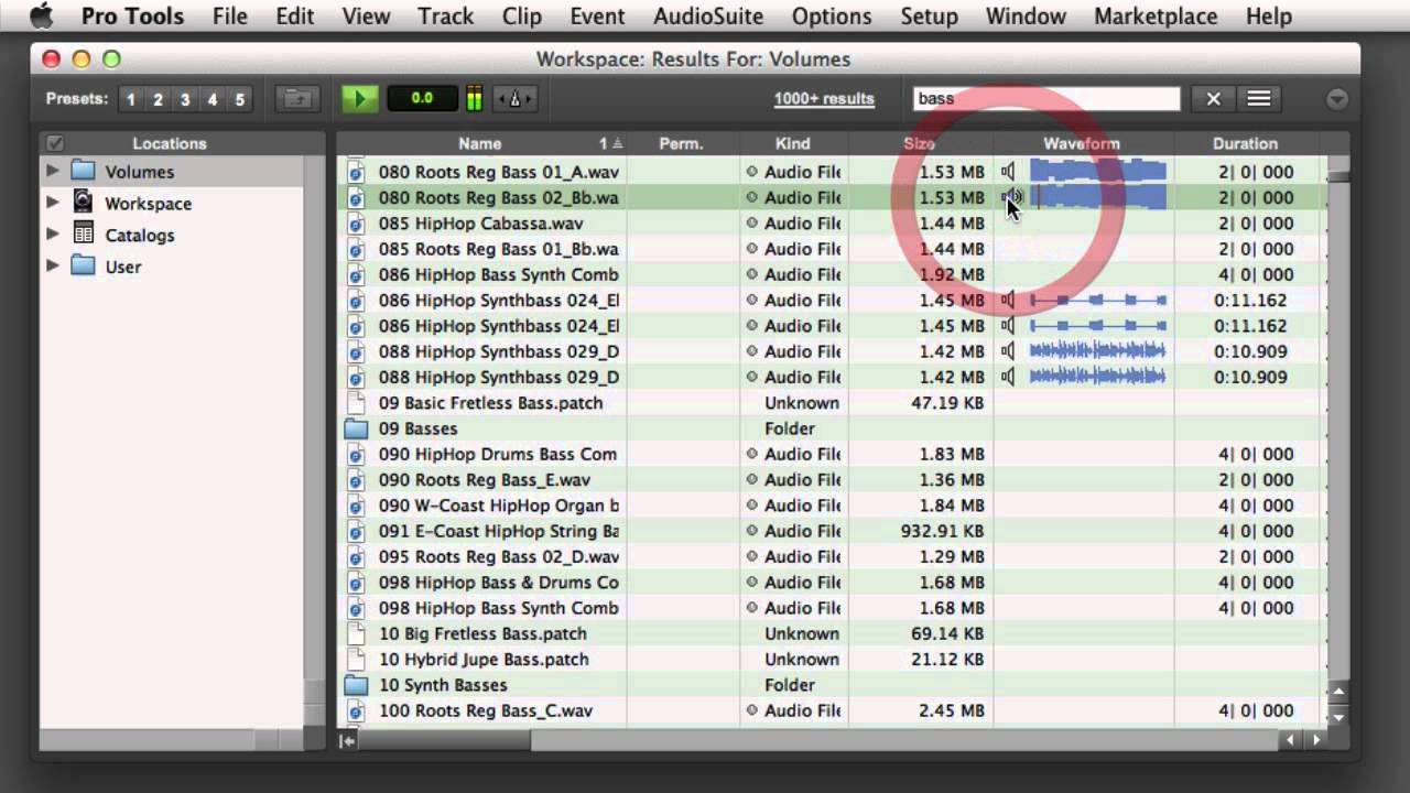 Using the Workspace in Pro Tools 11 - YouTube