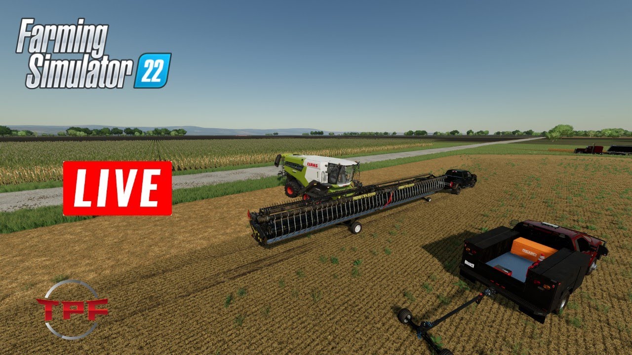 FS 22 LIVE!!!! MP Server play on Spring Creek, BTO Harvest Continues ...