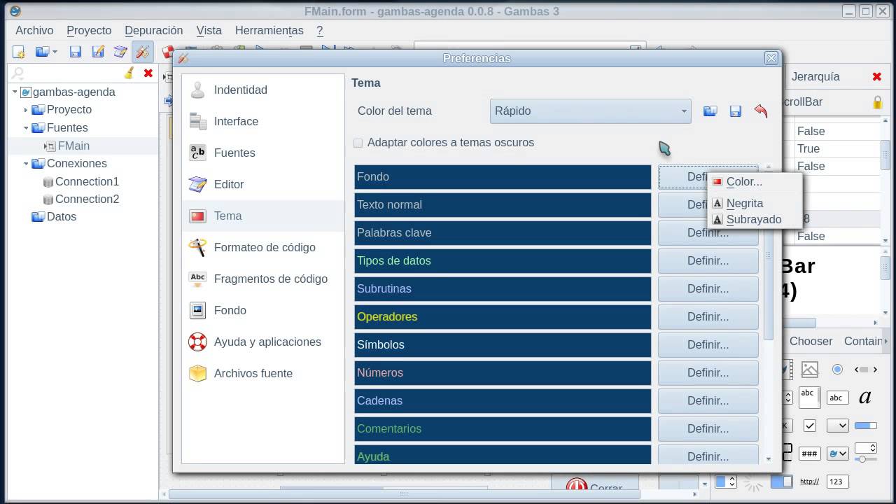 Gambas3 3.8.2 para CentOS 6.7 - YouTube