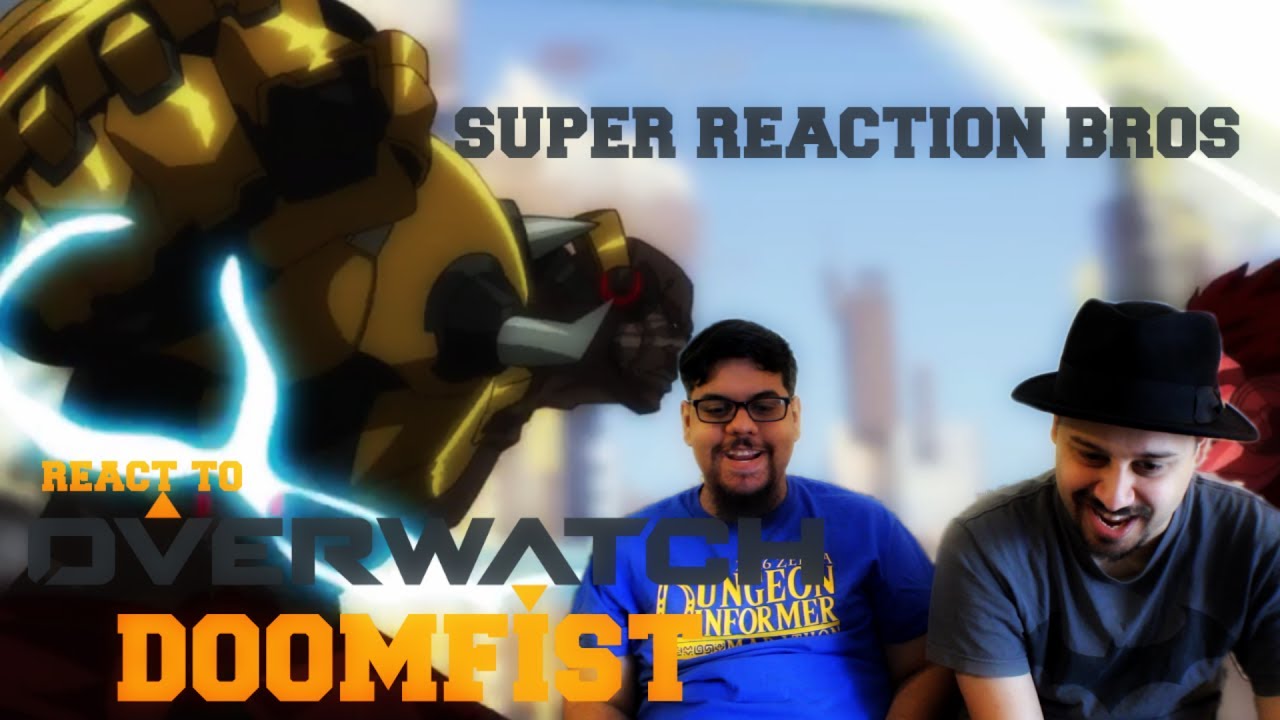 SUPER REACTION BROS REACT & REVIEW Overwatch - Doomfist Origin Story Trailer!!!! - YouTube