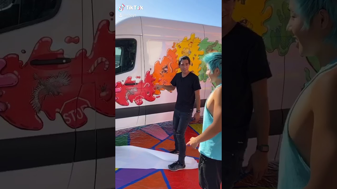 ZHC Surprises Zach King With A Custom Van #shorts - YouTube