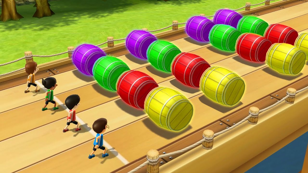 Wii Party BoardGame Island - Asami Vs Sakura Vs Pierre Vs Takumi ...