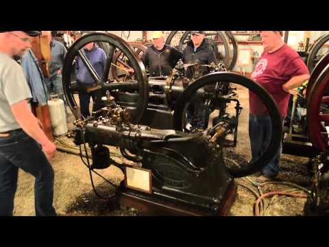 Crossley engine at Coolspring Power Museum - YouTube