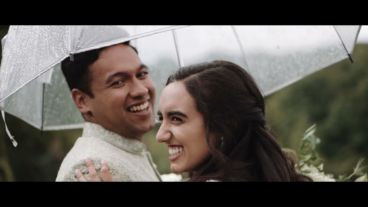 Rain will not stop this couples wedding with Indian flare- Jonathan ...