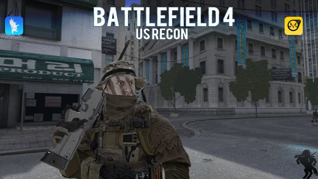 Battlefield 4 US Recon GTA IV Mod - YouTube