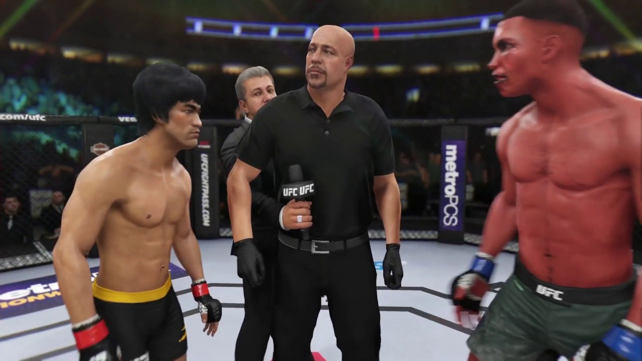 Bruce Lee vs. Young Blood (EA Sports UFC 3) - Epic Battle 💯 🐲 - Dragon ...