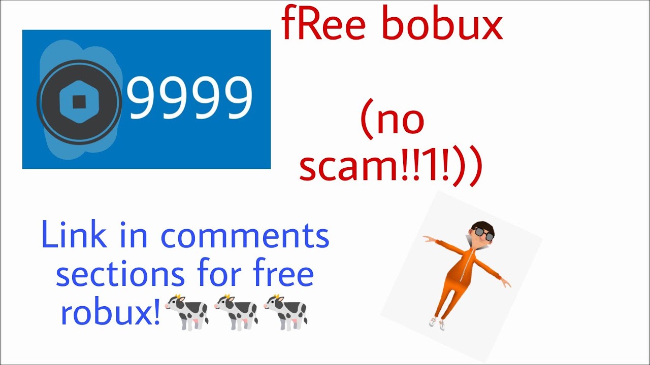 Free robux link! (total 9999) - YouTube