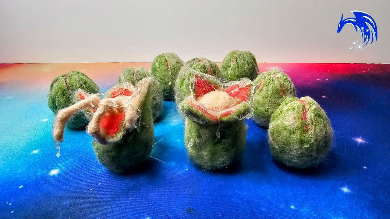 Felting Xenomorph Eggs || Alien Romulus - YouTube