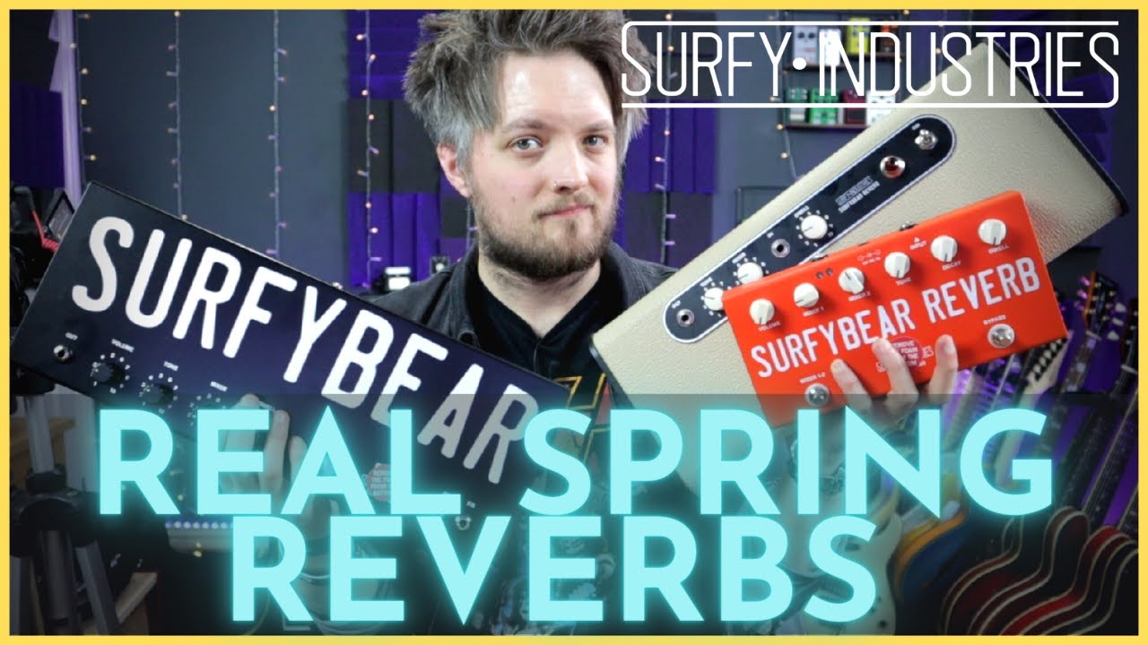 SURFY INDUSTRIES SPRING REVERB - Classic, Metal and Compact - Vintage ...
