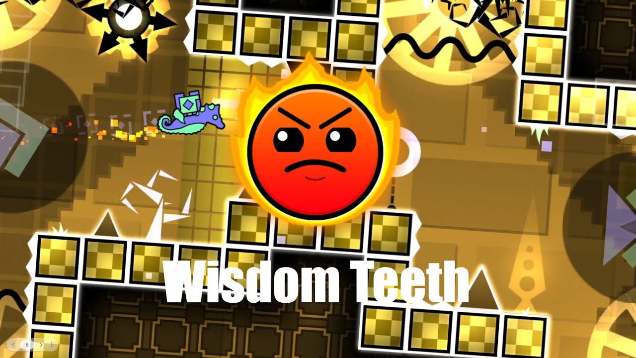 Wisdom Teeth (Harder) by DockedGd (me) | Geometry Dash - YouTube