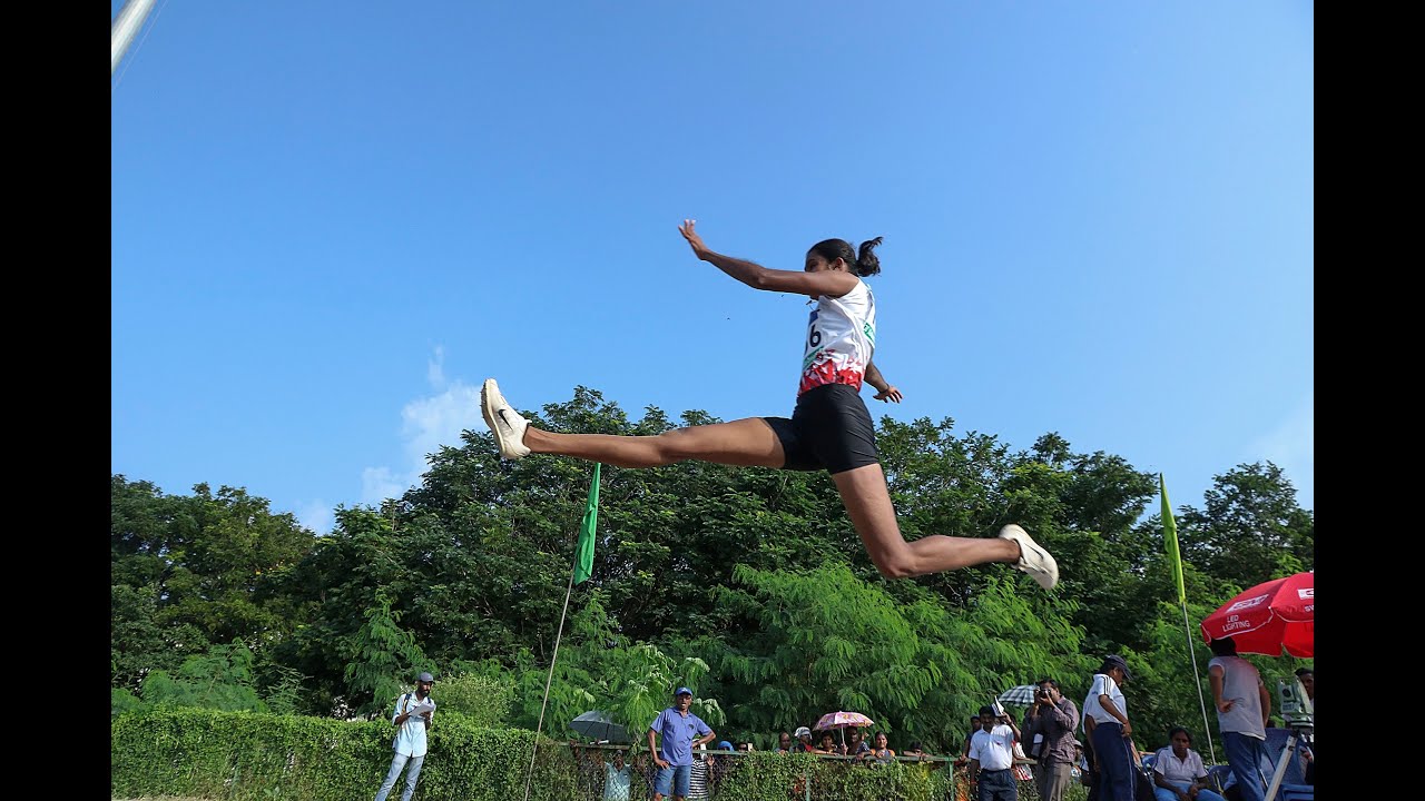 Long Jump Girls U20 final || 35th National Junior Athletics ...