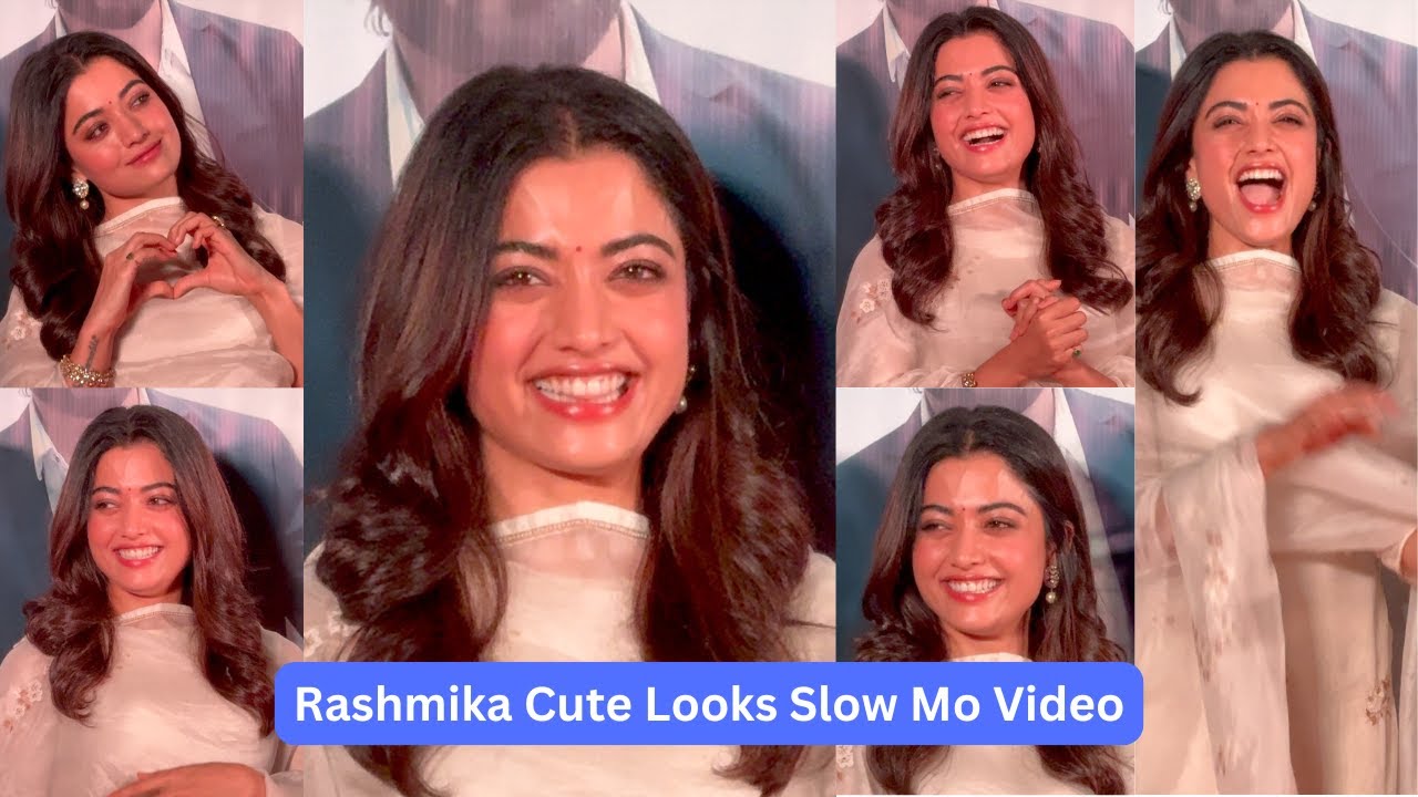 Rashmika Mandanna Hot Cute Smile Video, #rashmikamandanna Laugh ...
