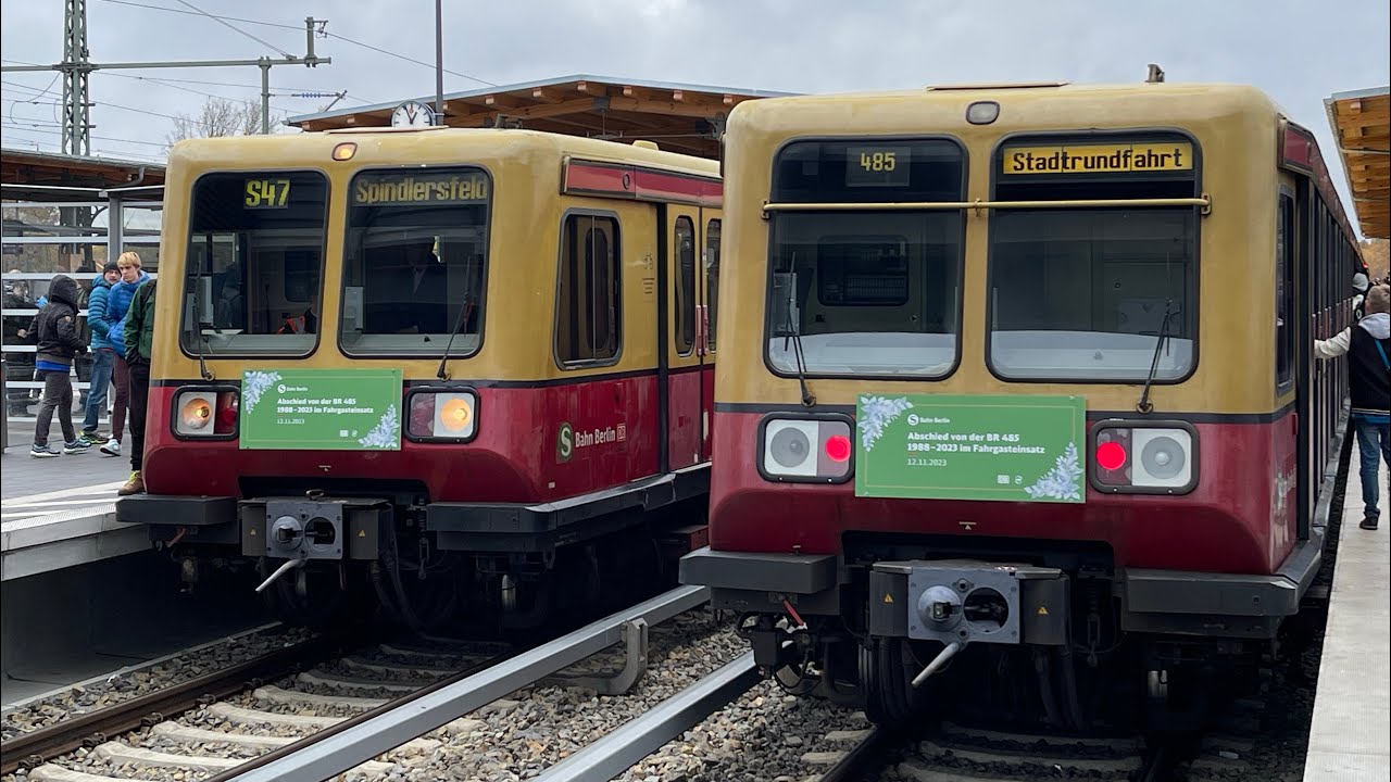 Abschiedsfahrt der BR 485 - YouTube