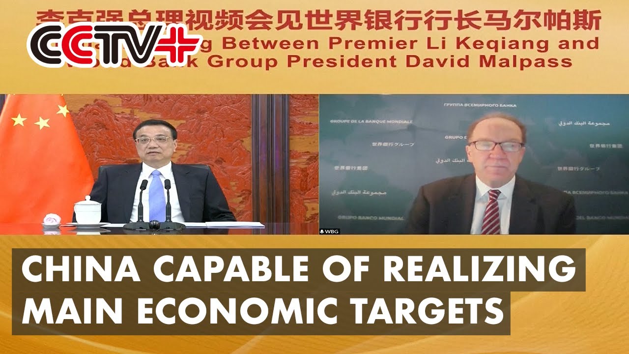 Chinese Premier: China Capable of Realizing Main Economic Targets - YouTube