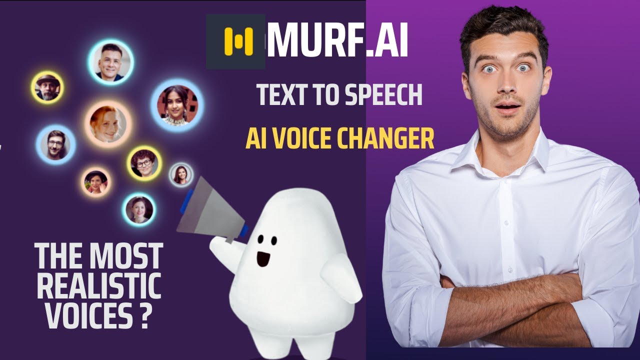 Murf AI tutorial 2023 | Text to speech generator with AI voice changer ...