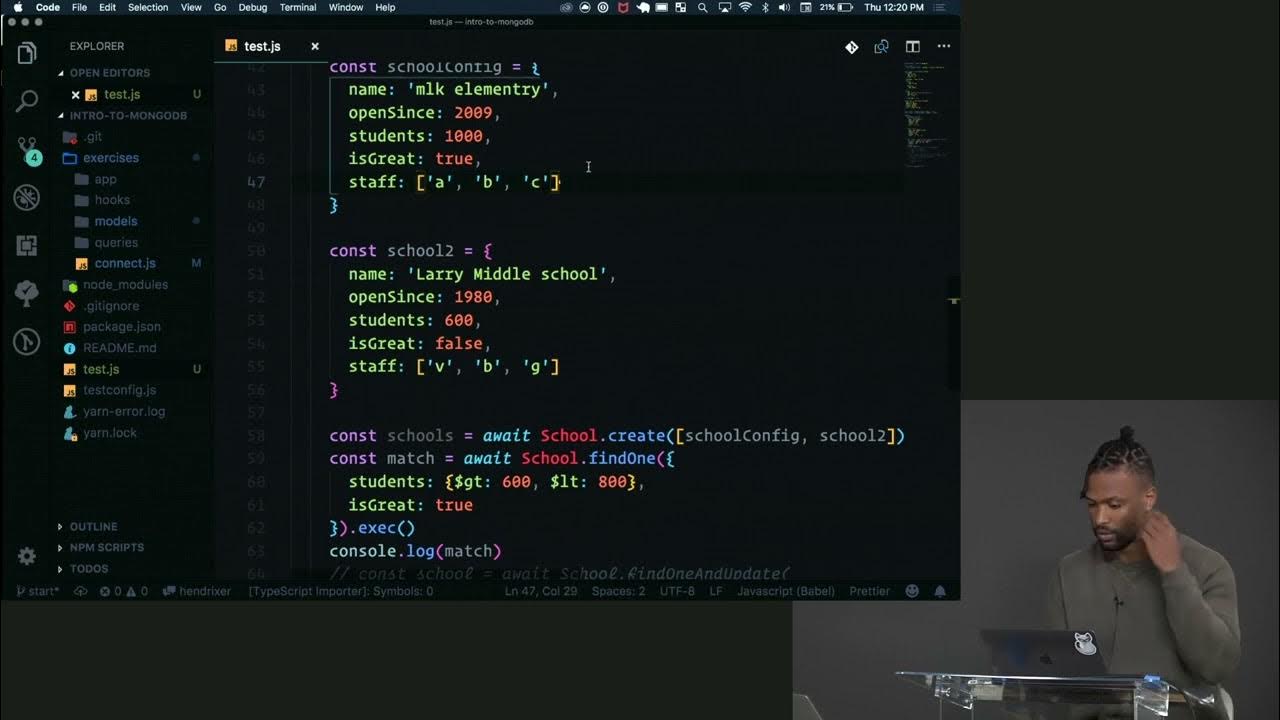 16 Querying with Filters and Modifiers | Introduction to MongoDB ...