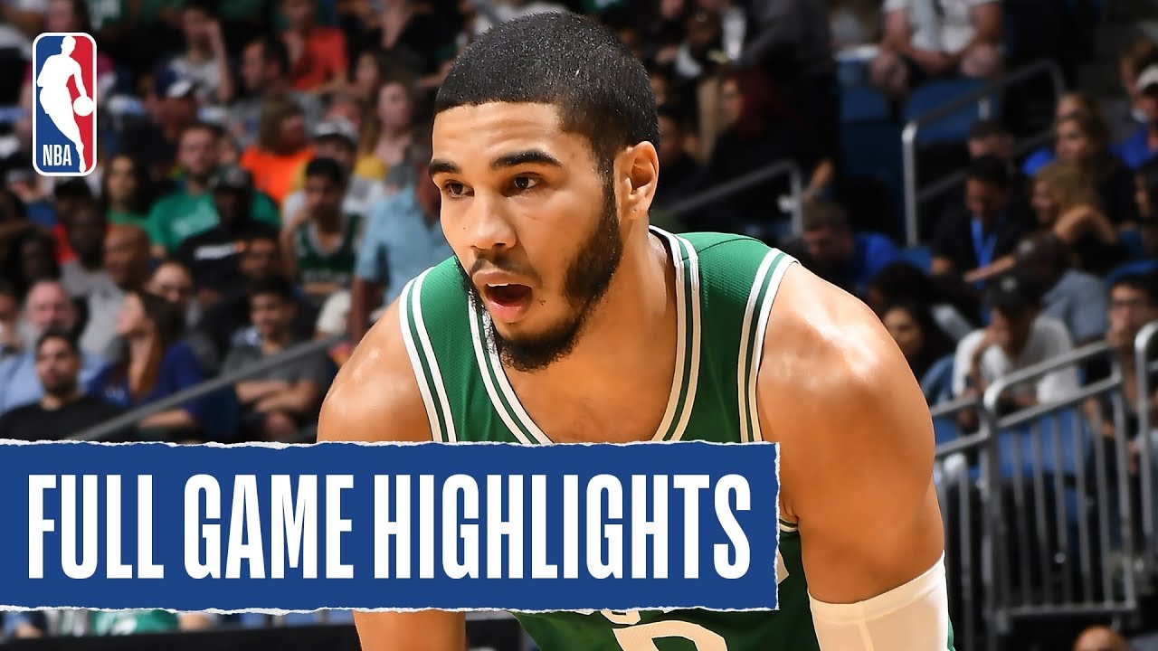CELTICS at MAGIC | FULL GAME HIGHLIGHTS | October 11, 2019 - YouTube