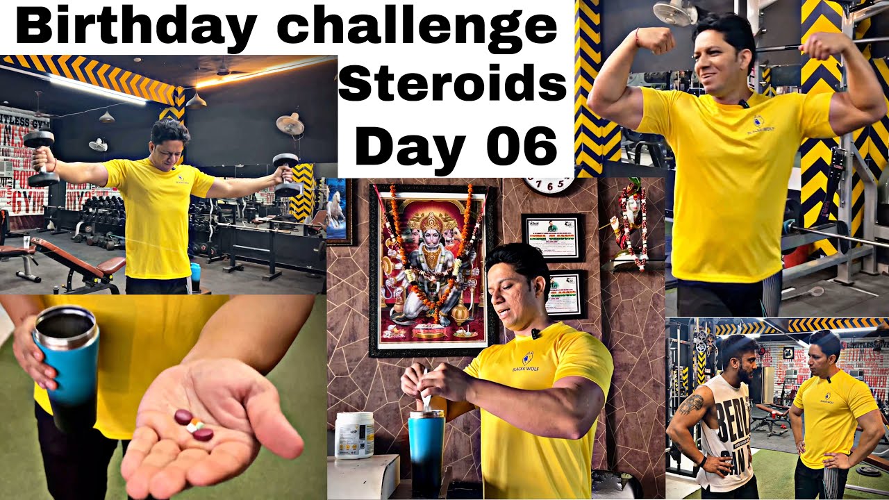Day 06 steroids transformation birthday challenge | ultimate shoulder ...