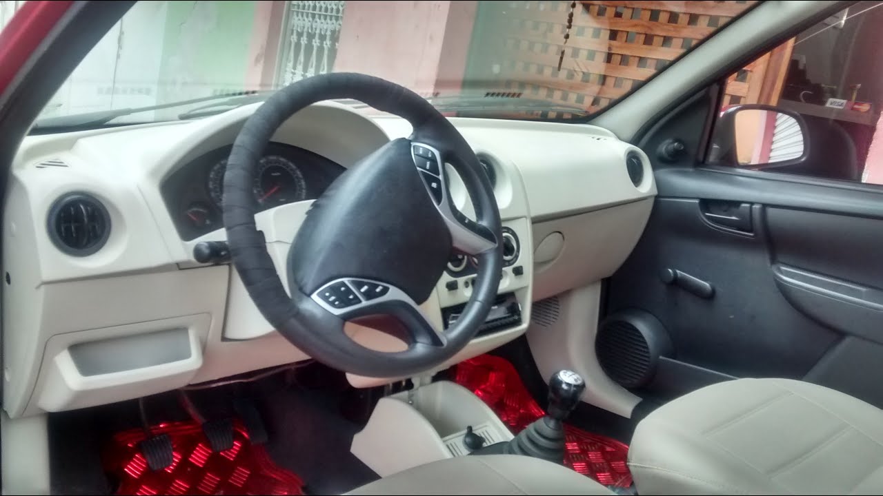 Pintura personalizada painel Celta - YouTube