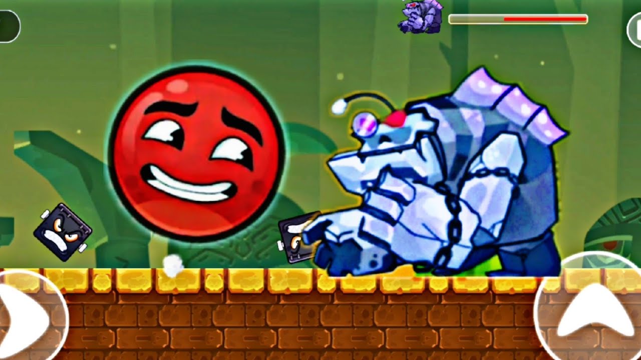 Rainbow Ball Adventure Part 2 – Red Ball Gameplay | One Epic Boss Fight ...