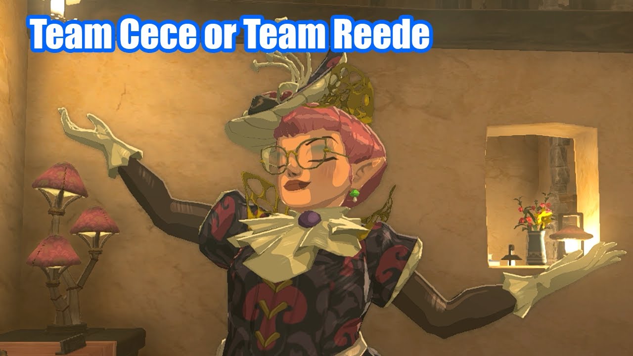 Zelda Tears of The Kingdom - Team Cece or Team Reede Side Adventure ...