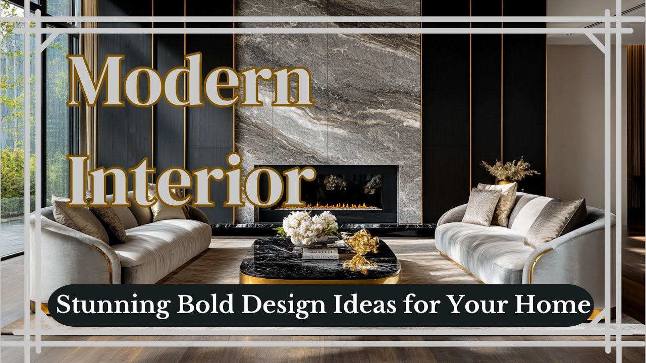 Modern Interior Makeover: Stunning Bold Design Ideas for Your Home ...
